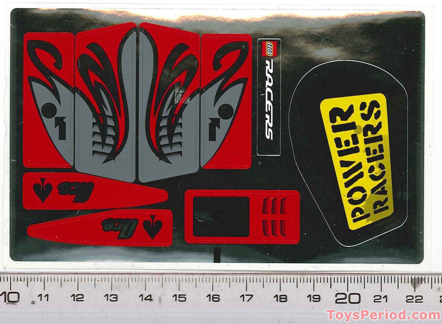 LEGO 8493 Red Ace Instructions and Parts List