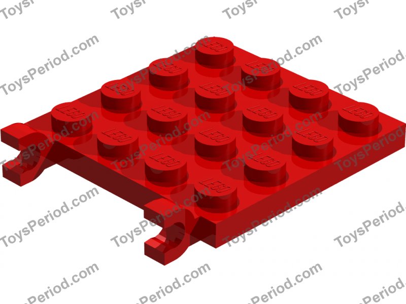 LEGO Sets with Part 47998 Plate 4 x 4 with Two Clips Horizontal, Modified