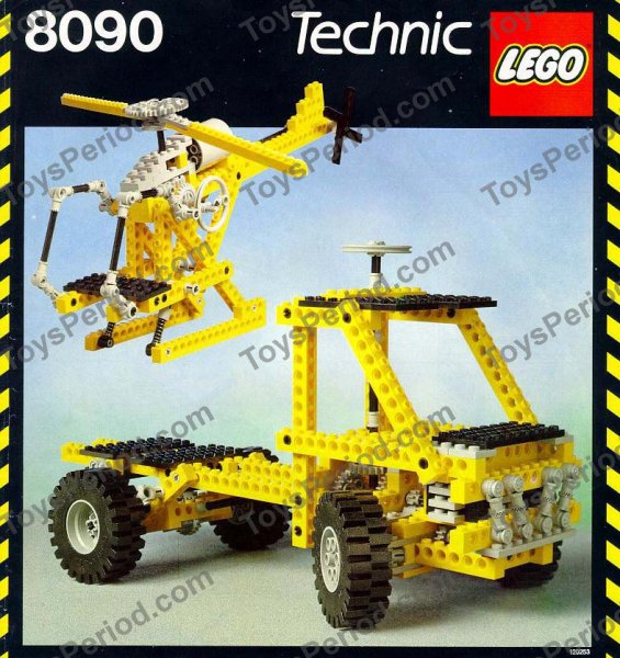 LEGO 8090 Technic Universal Set Instructions and Parts List