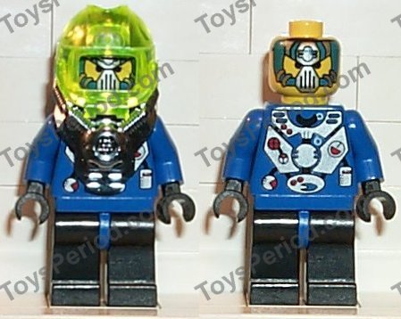 LEGO 6180 Hydro Search Sub Instructions and Parts List