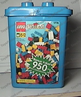 LEGO 1776 Large Bulk Bucket Bonus Value Set Parts List