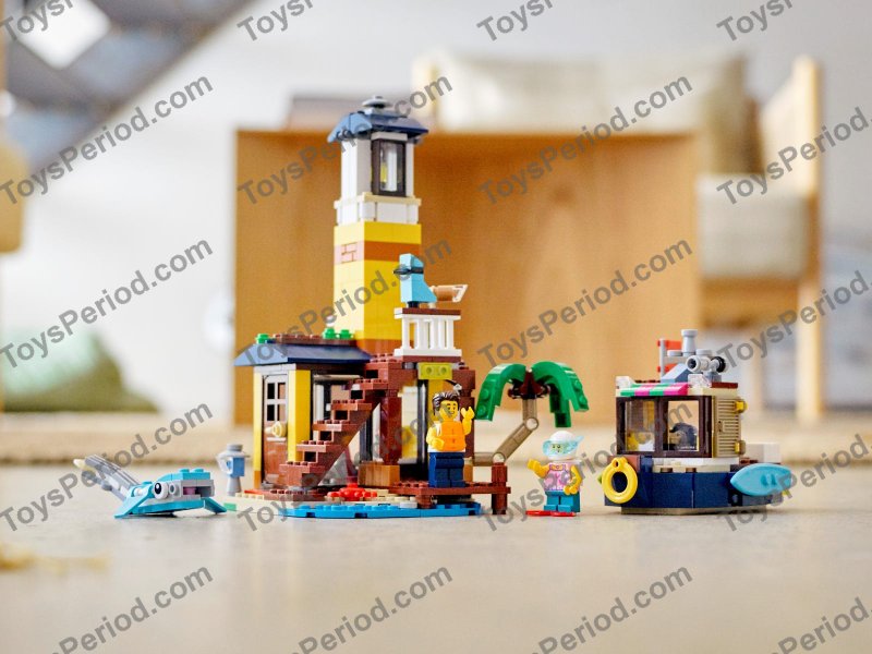 LEGO 31118 Surfer Beach House Set Parts List