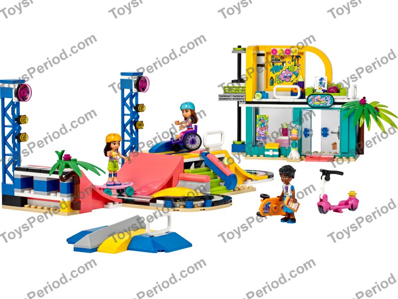 LEGO 41751 Skate Park Set Parts List