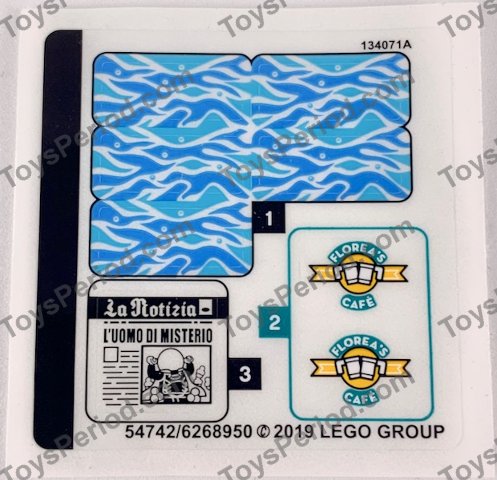 LEGO Sets with Part 76129stk01 Sticker Sheet for Set 76129 - (54742/ ...