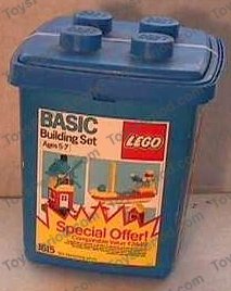 LEGO 1615 Basic Building Set in Blue Bucket from 1987 | LEGO Reference