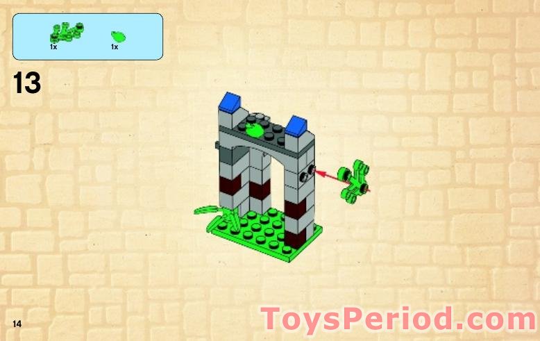 LEGO 70401 Gold Getaway Instructions and Parts List