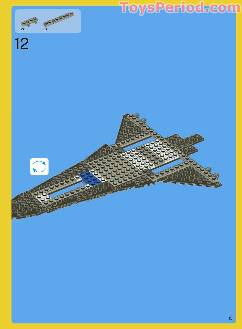 LEGO 10231 Shuttle Expedition Instructions and Parts List