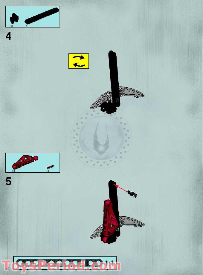 LEGO 10204 Vezon and Kardas Instructions and Parts List