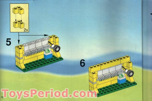 LEGO 2140 ANWB Roadside Assistance Crew Instructions and Parts List
