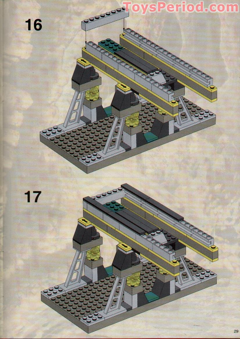 LEGO 4990 Rock Raiders Hq Instructions and Parts List