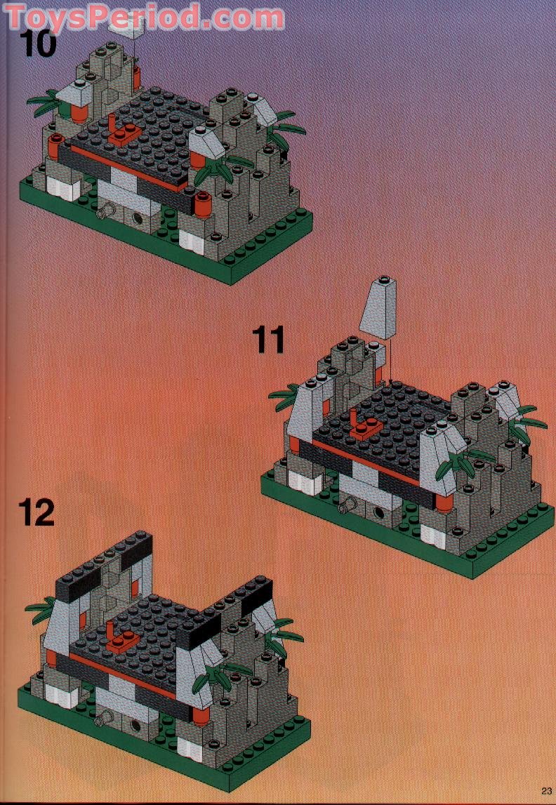 LEGO 6089 Stone Tower Bridge Instructions and Parts List