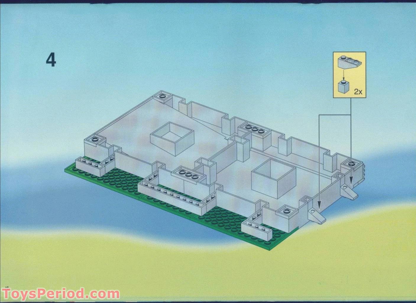 LEGO 6338 Hurricane Harbor Instructions and Parts List