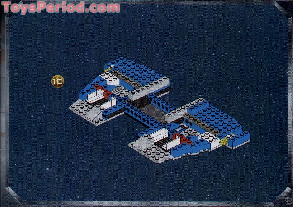 LEGO 7161 Gungan Sub Instructions and Parts List