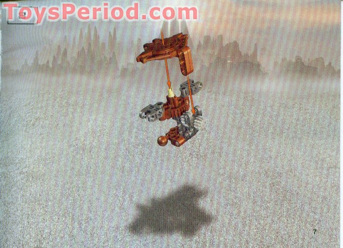 LEGO 8617-1 Vahki Zadakh Instructions and Parts List