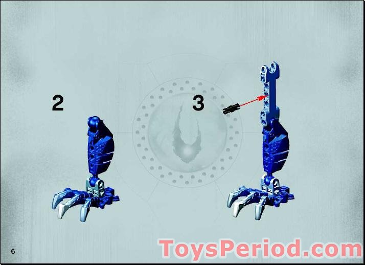 LEGO 8902 Vezok Instructions and Parts List