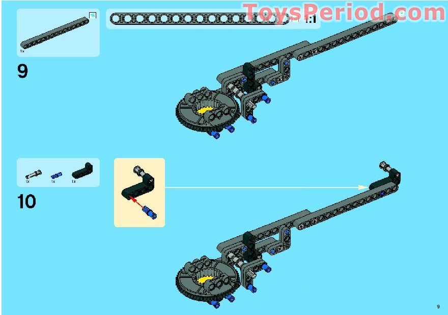 LEGO 8264 Hauler Instructions and Parts List