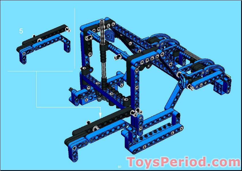 LEGO 8435 4wd Instructions and Parts List