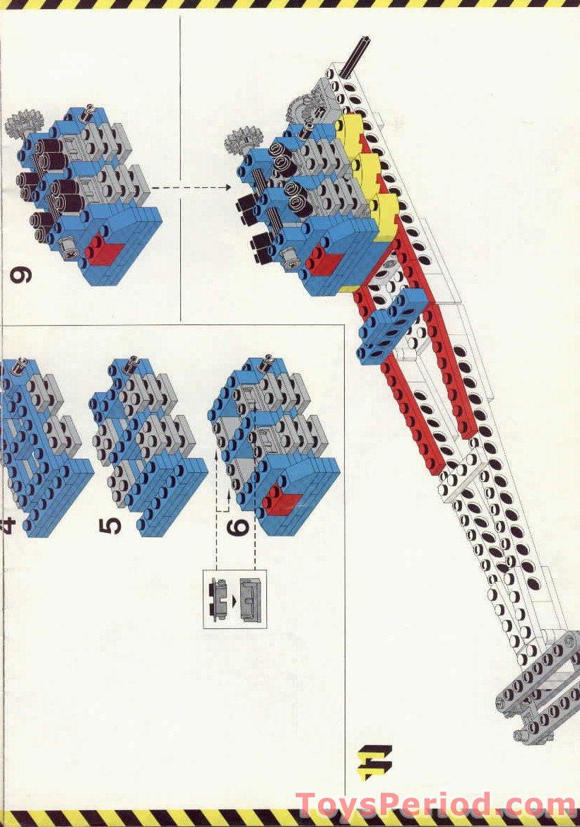 LEGO 8847 Dragster Instructions and Parts List