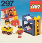 LEGO 297 Nursery Instructions and Parts List
