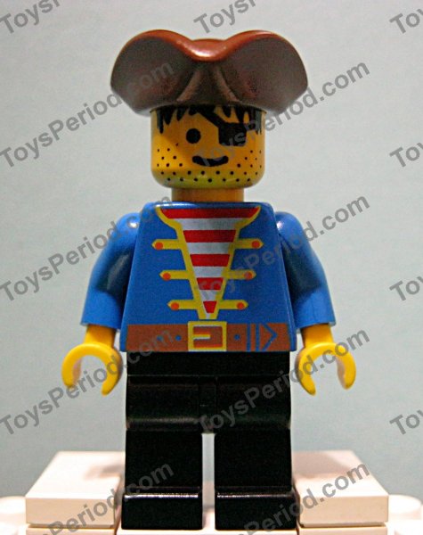 LEGO 1889 Pirate's Treasure Hold Instructions and Parts List