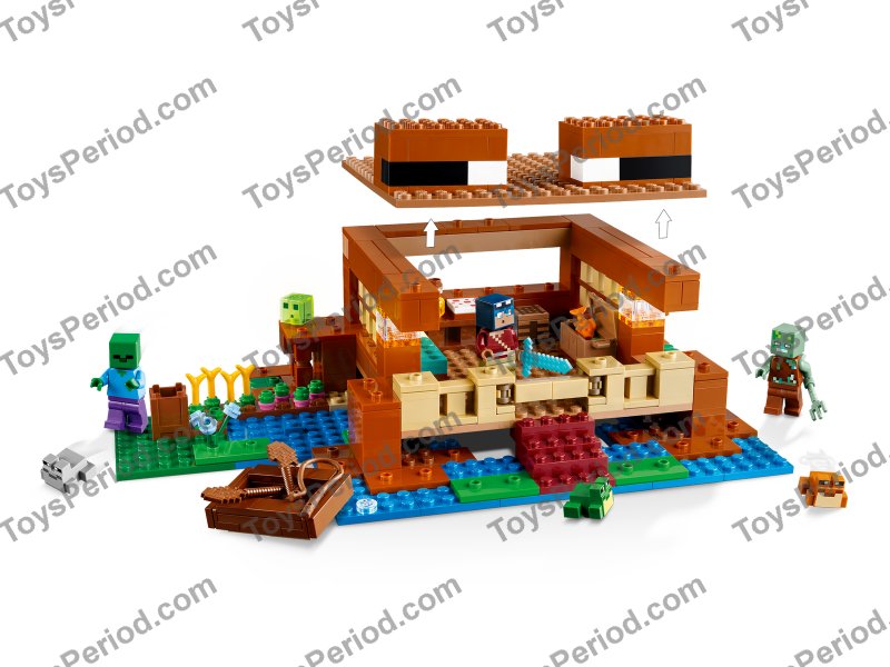 LEGO 21256 The Frog House Set Parts List