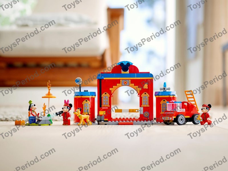 LEGO 10776 Mickey & Friends Fire Truck & Station Set Parts List