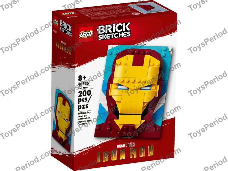 LEGO 40535 Iron Man Set Parts List