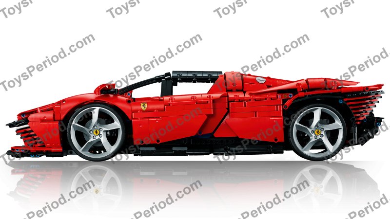 LEGO 42143 Ferrari Daytona SP3 Set Parts List
