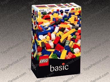 LEGO 4219 Brick Pack 100 Set Parts List