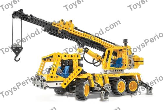 LEGO 8438 Pneumatic Crane Truck Instructions and Parts List