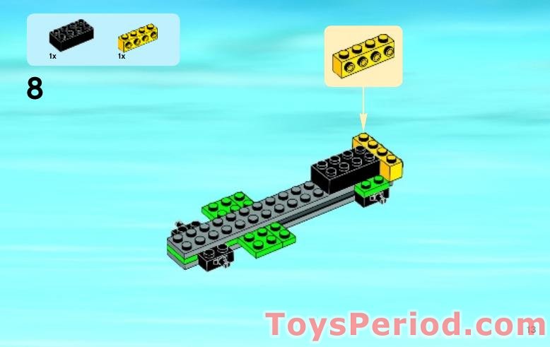 LEGO 60052 Cargo Train Instructions and Parts List