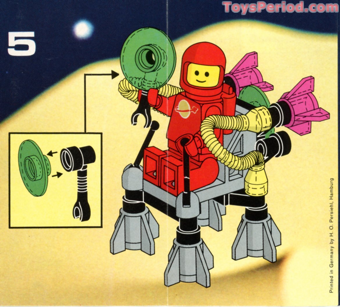 LEGO 6806 Surface Hopper Instructions and Parts List