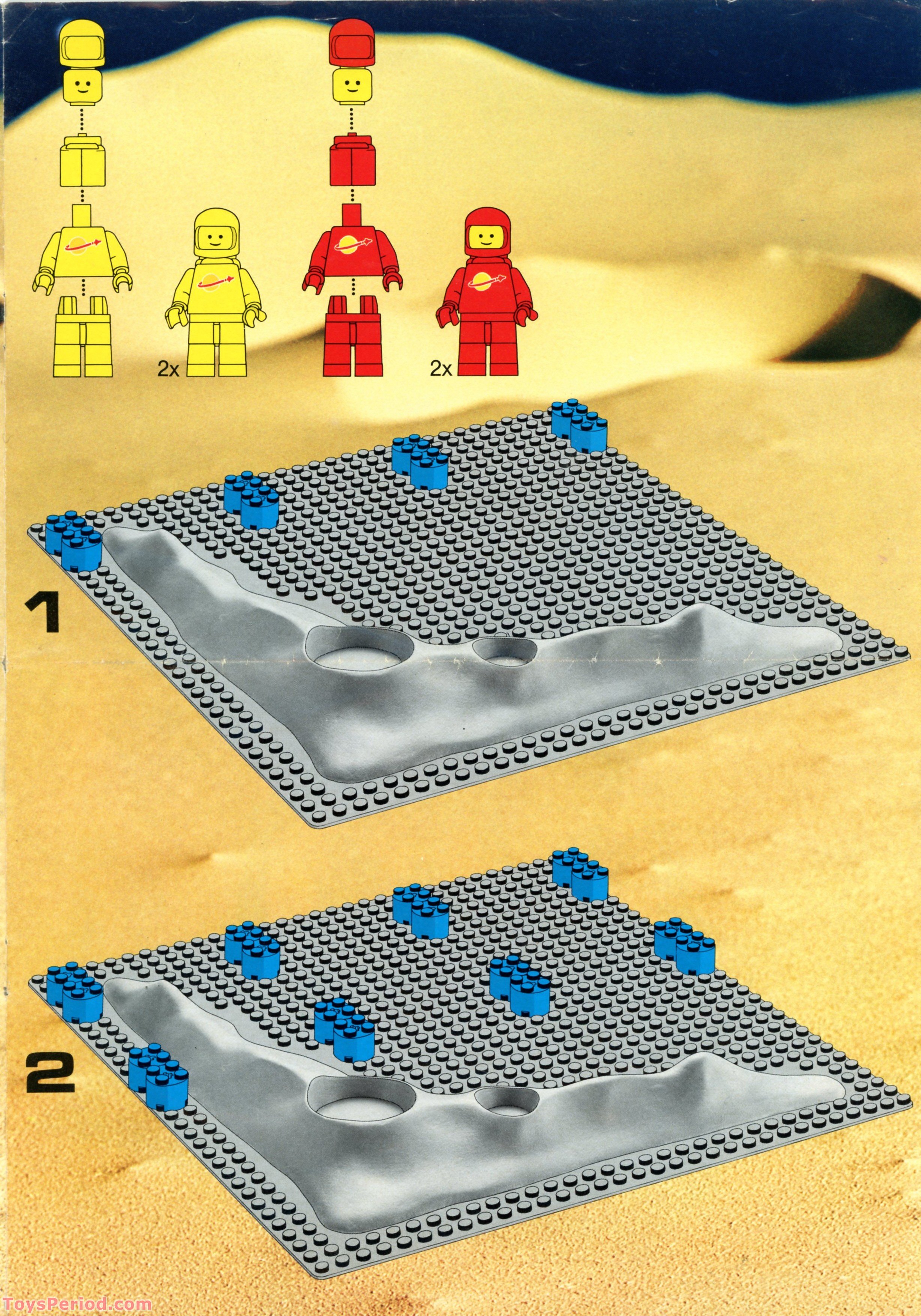 LEGO 6930 Space Supply Station Instructions and Parts List