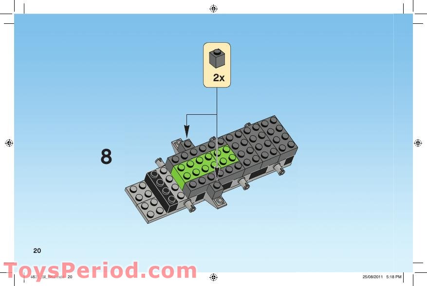 LEGO 4635 Fun with Vehicles Instructions and Parts List