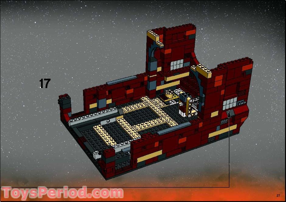 LEGO 10144 Sandcrawler Instructions and Parts List