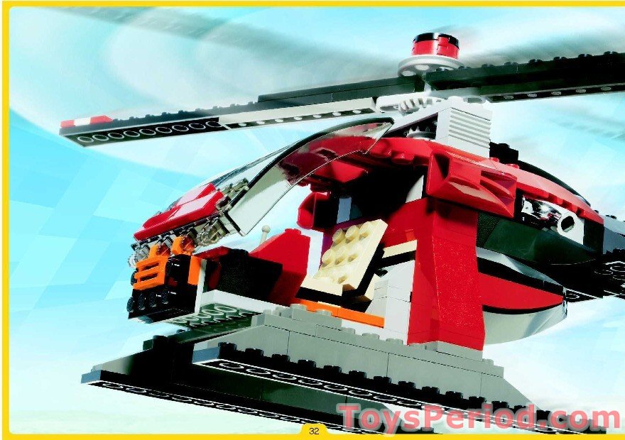 LEGO 4403 Air Blazers Instructions and Parts List