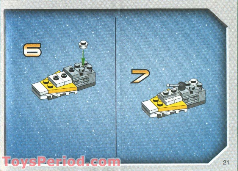 LEGO 4489 Mini AT-AT Instructions and Parts List