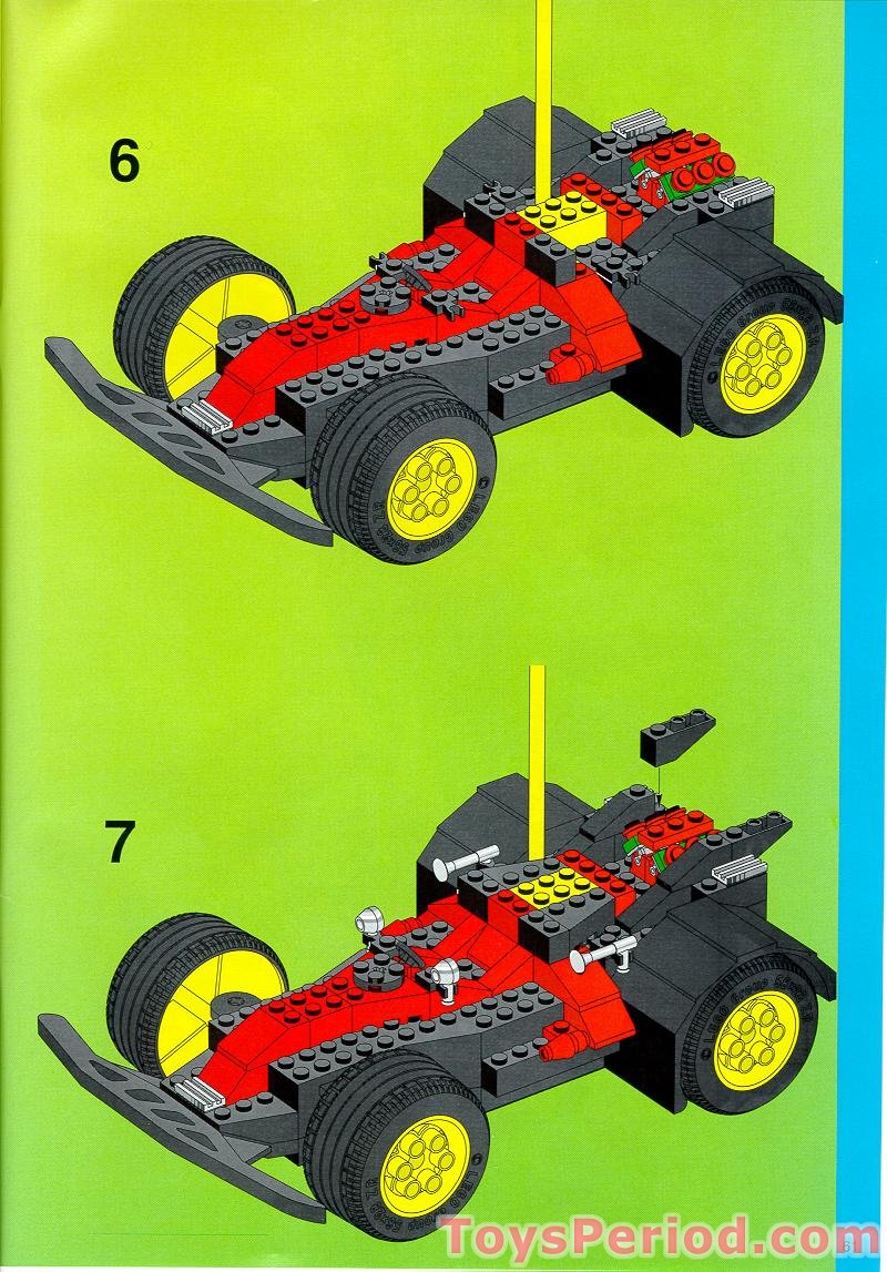 LEGO 5600 Radio Control Racer Instructions and Parts List