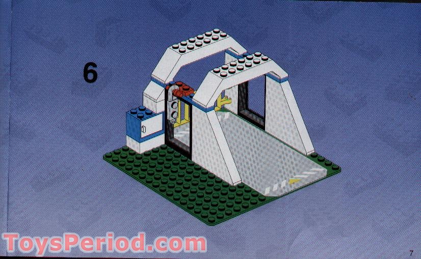 LEGO 6435 Coast Guard Hq Instructions and Parts List