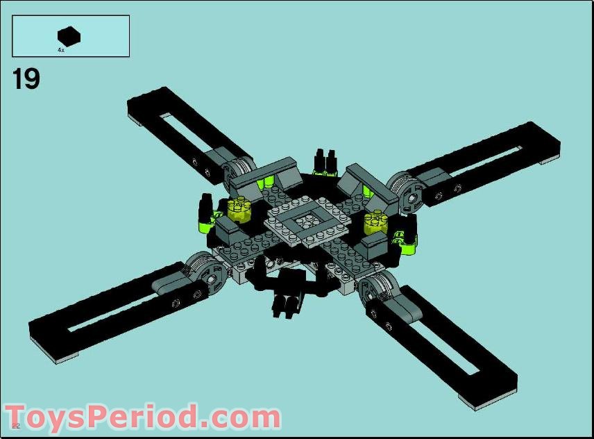 LEGO 7707 Striking Venom Instructions and Parts List