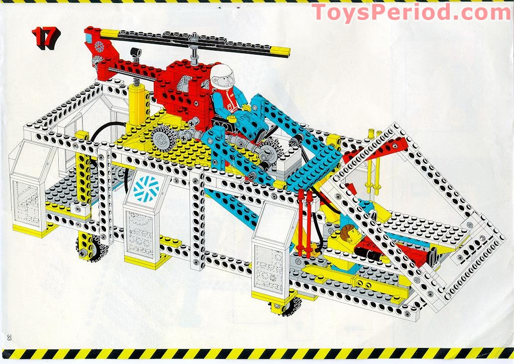LEGO 8680 Arctic Rescue Base Instructions and Parts List