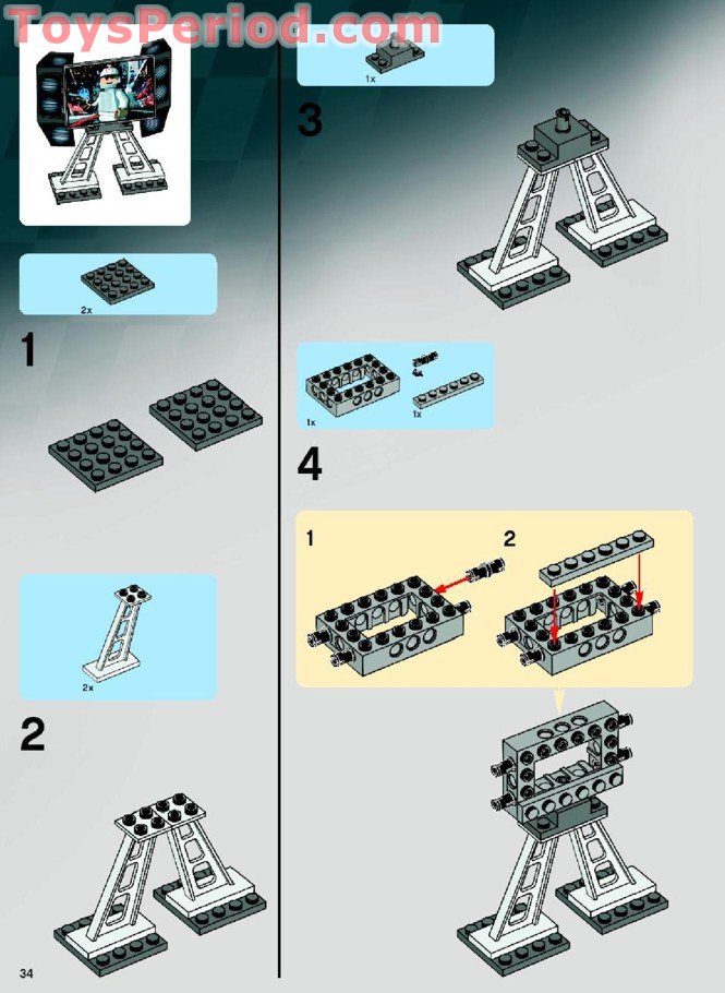 LEGO 8161 Grand Prix Instructions and Parts List
