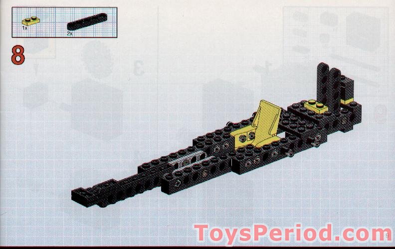 LEGO 8222 V-Tol Instructions and Parts List