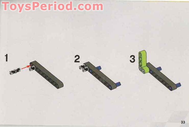 LEGO 8493 Red Ace Instructions and Parts List