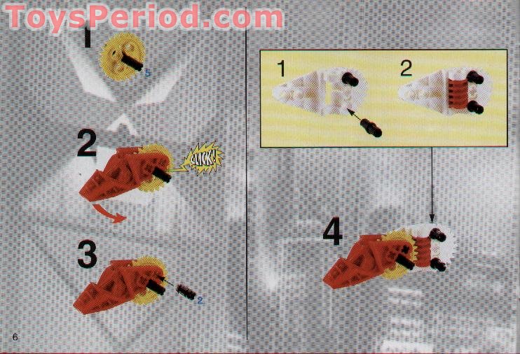 LEGO 8502 City Slizer Instructions and Parts List