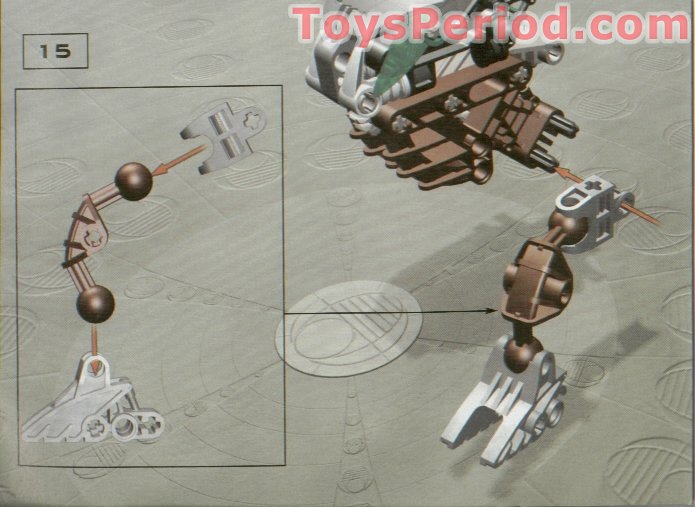 LEGO 8577 Pahrak-Kal Instructions and Parts List