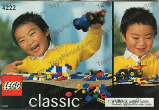 LEGO 4222 Challenger Set 300 Instructions and Parts List