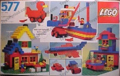 LEGO 577 Basic Building Set Parts List