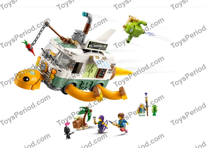 LEGO 71456 Mrs. Castillo's Turtle Van Set Parts List