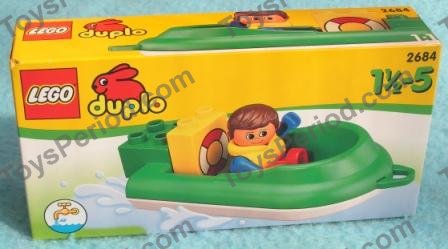 LEGO 2684 Dinghy Set Parts List